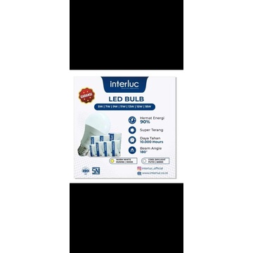 Jual led 13w putih interluc | Shopee Indonesia