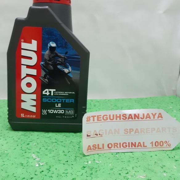 Jual Oli Motul Matic Metik SCOOTER LE 10W30 MB HC-TECH 1 Liter / 1000 ...