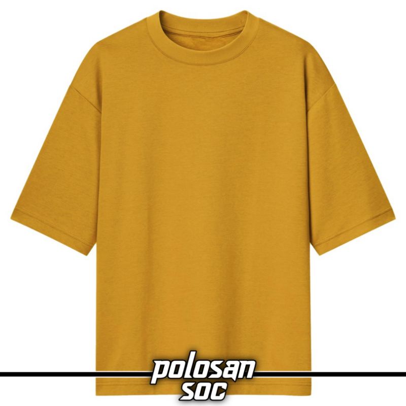Jual [POLOSAN] KAOS OVERSIZE COTTON COMBED 24S TERMURAH / KAOS POLOS ...