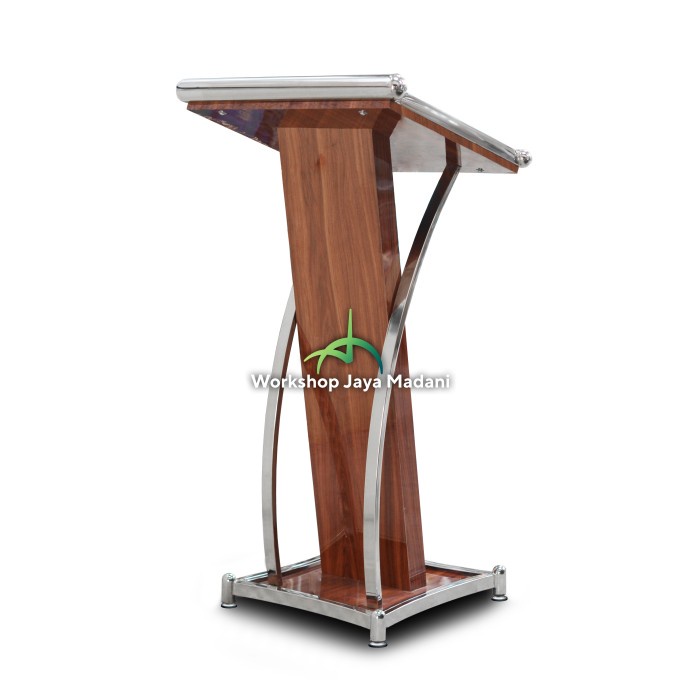 Jual Meja Kantor Podium Minimalis Kombinasi Stainless Steel - Pm3 ...