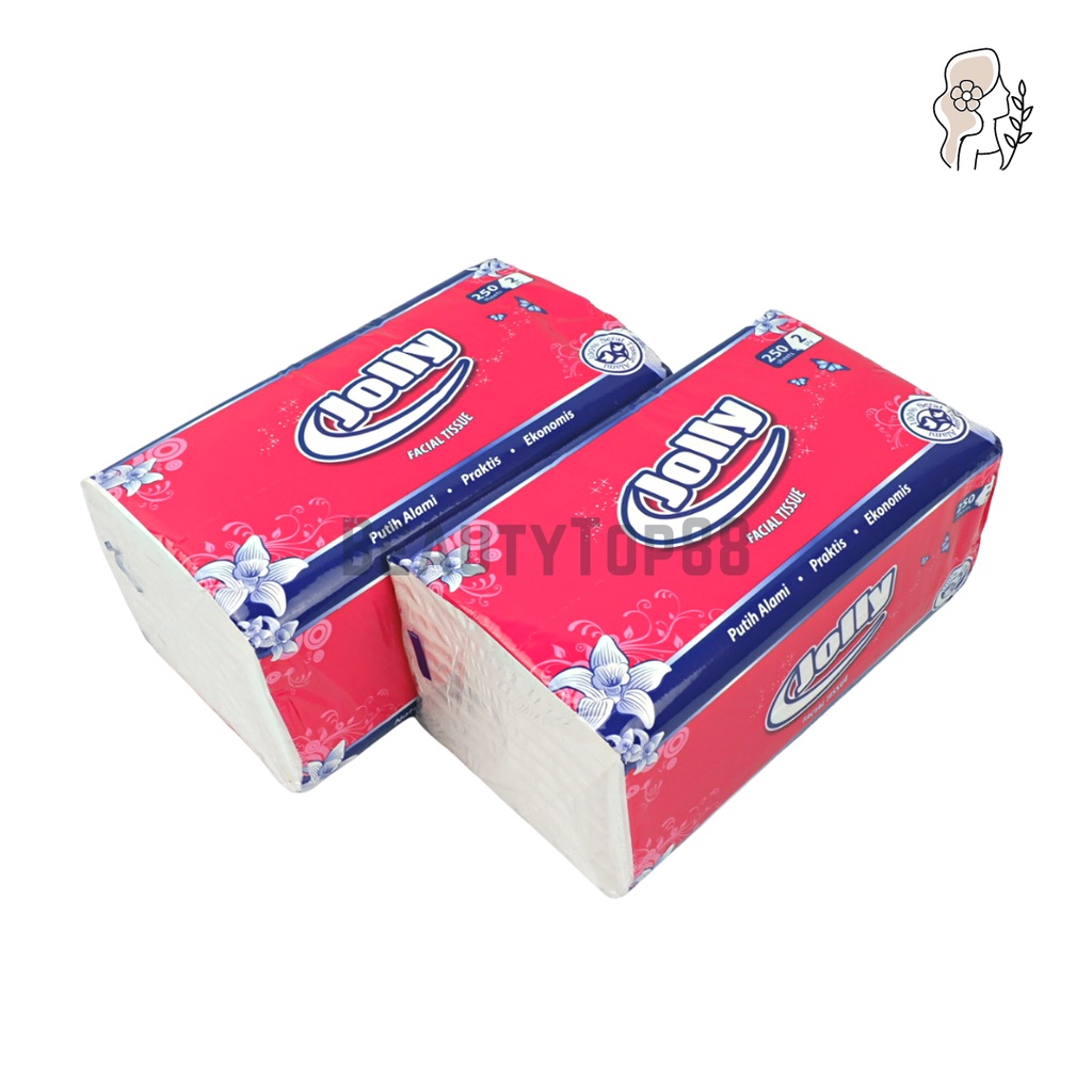 Jual Tissue Jolly isi 250 Sheets / Facial Tisu Wajah 2 Ply | Shopee ...