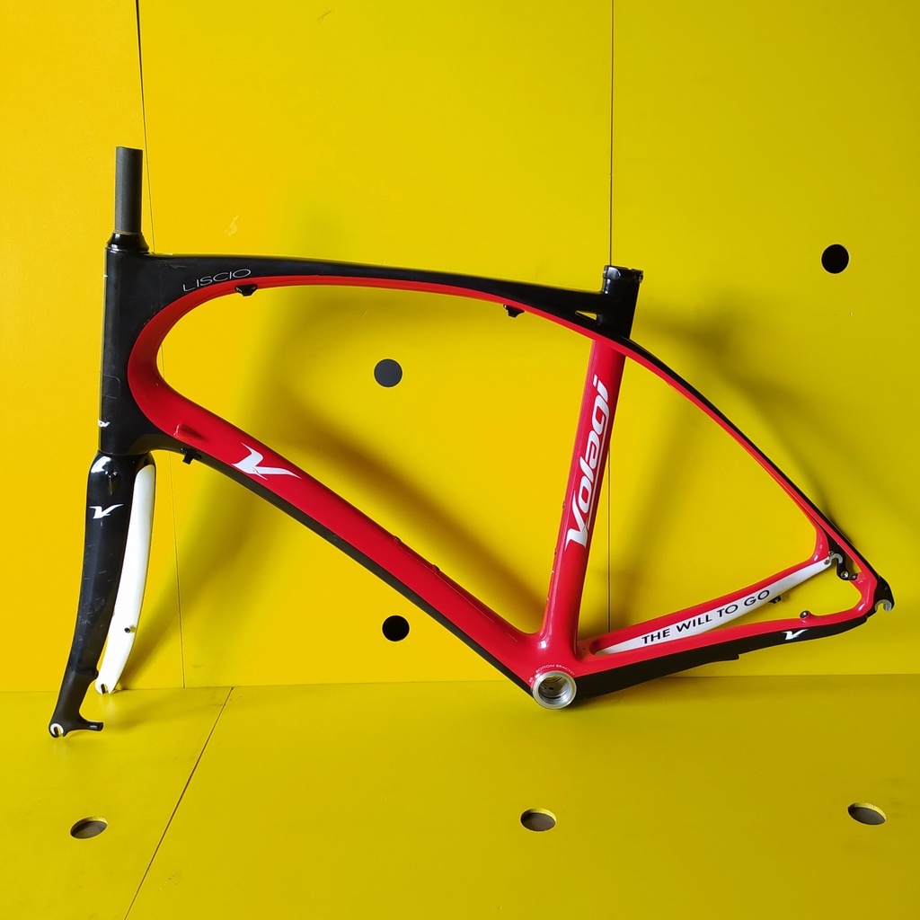 Jual Frame sepeda balap Volagi liscio disc brake ukuran 54 frame carbon ...