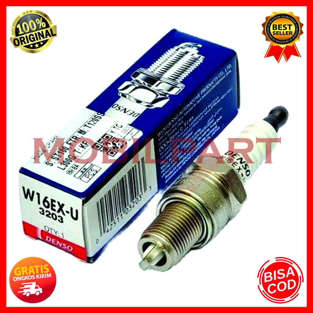 Jual BUSI KIJANG 5K SUPER 7K KAPSUL W16EX U DENSO ORIGINAL MOBIL SUZUKI KATANA CARRY FUTURA ...