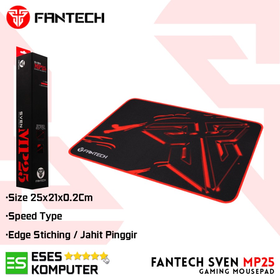 Jual Mousepad Fantech MP25 Sven - Gaming - Speed Control - 25Cm ...