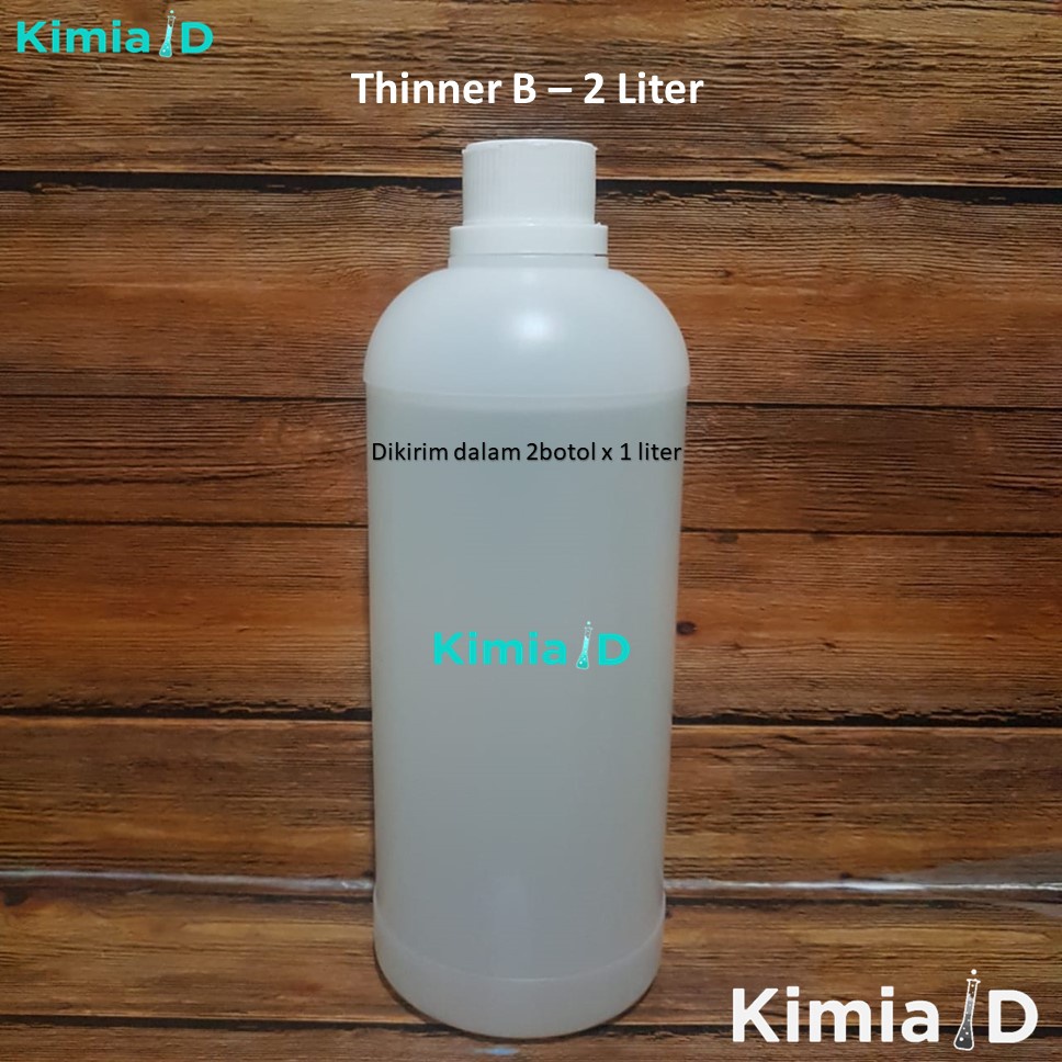 Jual Thinner B 2 Liter Pengencer Cat Synthetic 2 Liter Tiner B 2 Liter | Shopee Indonesia