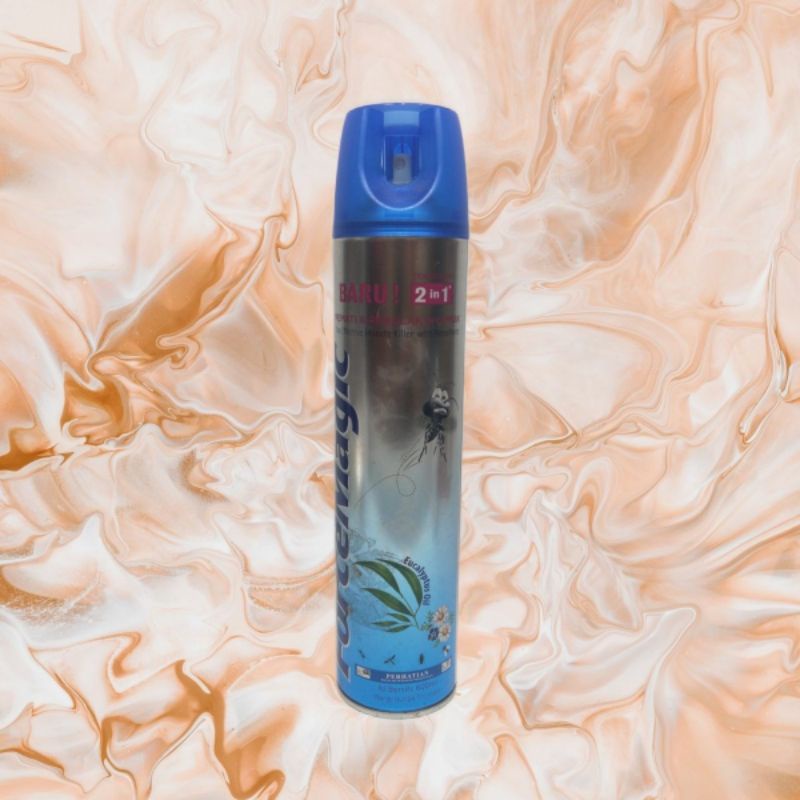 Jual Forcemagic aerosol wangi fresh lemon 600ml/eucalyptus oil force ...