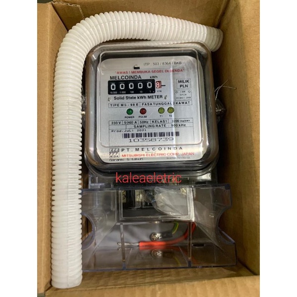 Jual KWH METERAN MELCOINDA ANALOG 1 PHASE 5.40(Pascabayar) New | Shopee ...