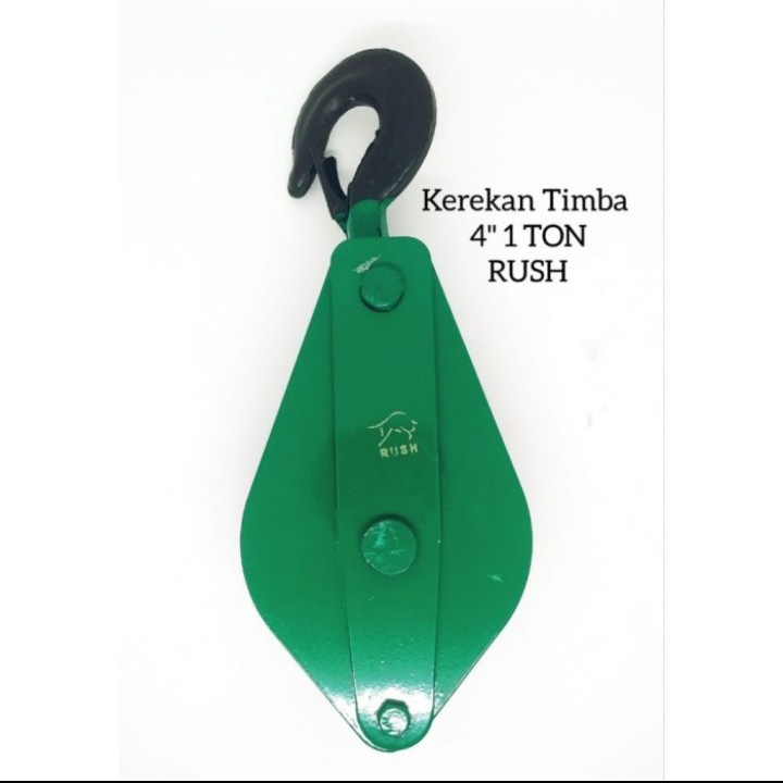 Jual Kerekan Timba Sumur 4 Inch 1 ton Rush Katrol Hijau | Shopee Indonesia