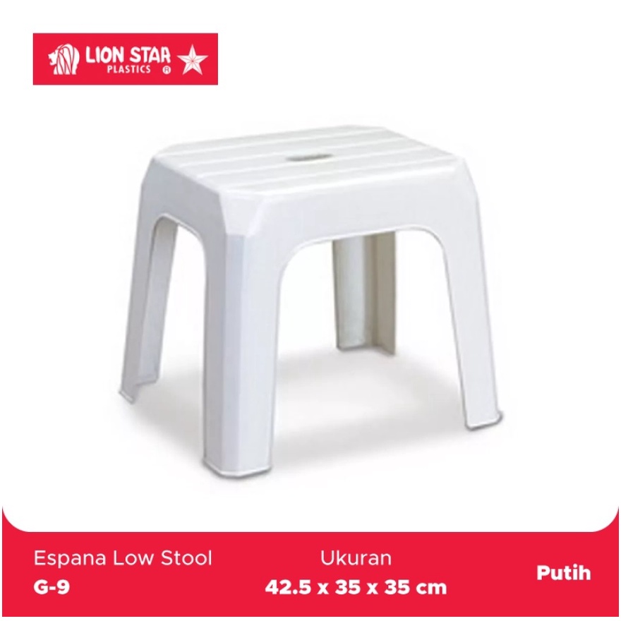 Jual LION Star Espana Low Stool G - 9 (Tinggi: 35cm) / kursi mini ...