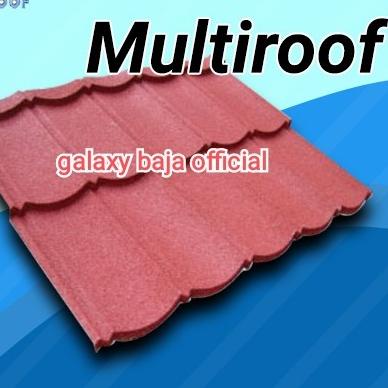 Jual GENTENG MULTIROOF 2X5 0,40MM MAROON/GENTENG METAL PASIR | Shopee ...