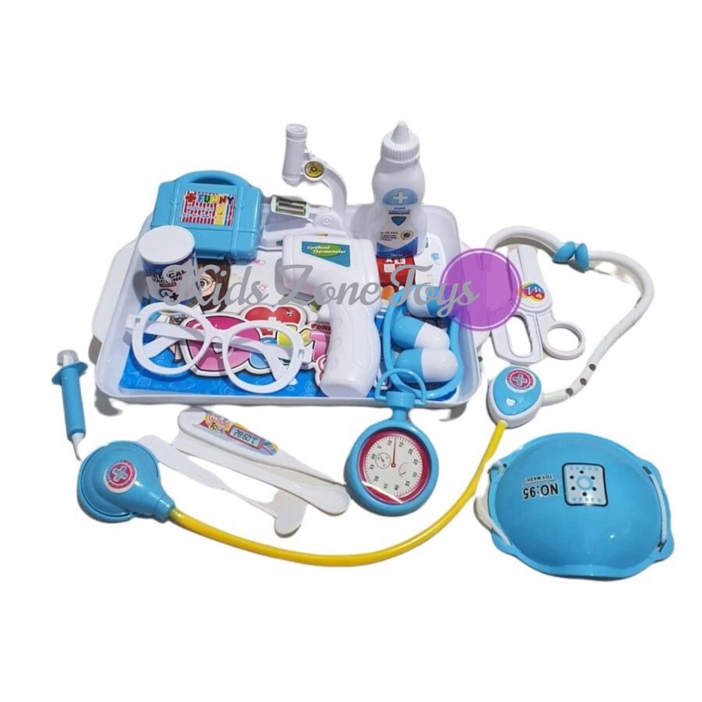 Jual Mainan Anak Edukasi Funny Dokter Set MD02 Set Alat / Doctor ...
