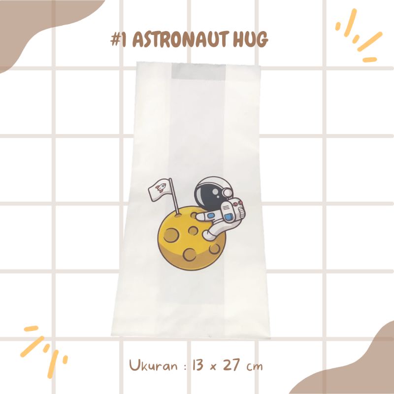 Jual (BISA CUSTOM) AMPLOP PACKAGING OLSHOP AESTHETIC VINTAGE 13 x 27 ...