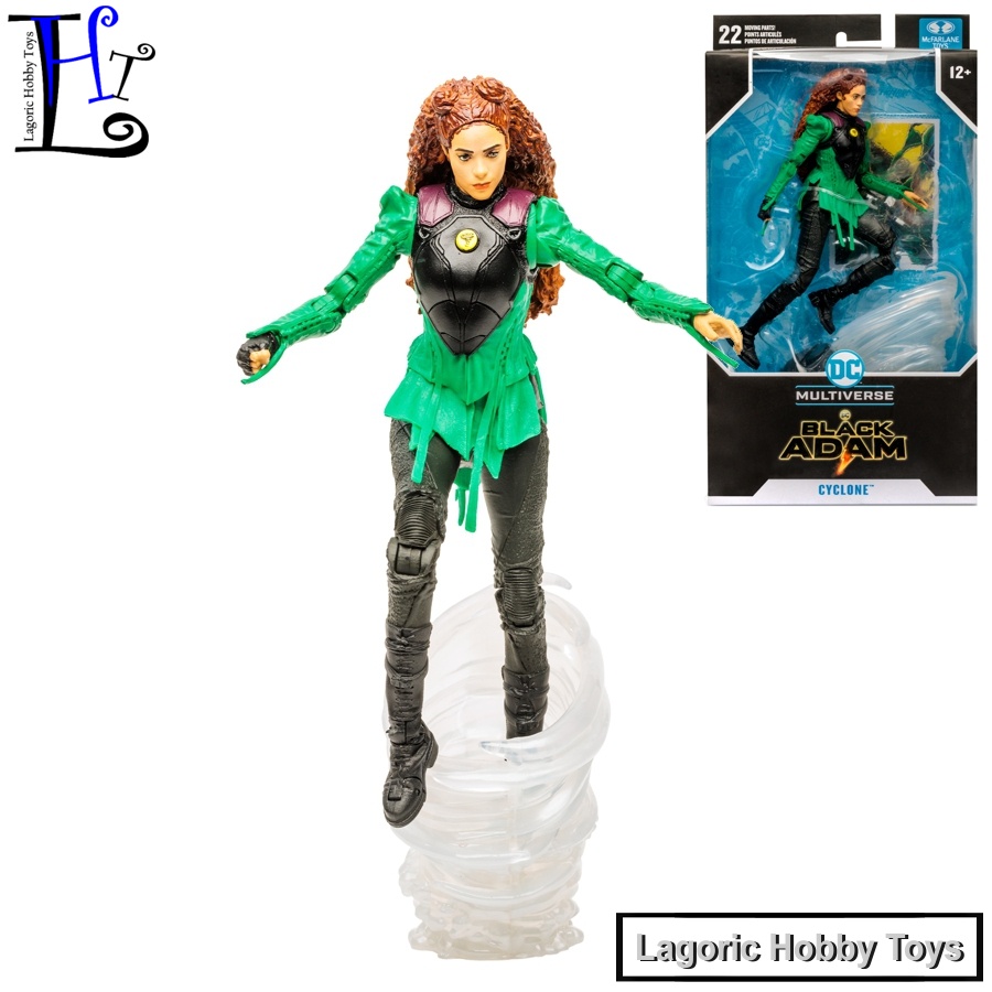 Jual McFarlane Toys DC Cyclone Black Adam Multiverse Mainan Figure ...