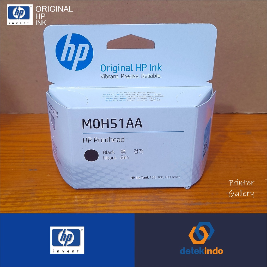 Jual Cartridge M0H51AA Black / Printhead Original HP Ink MOH51AA ...