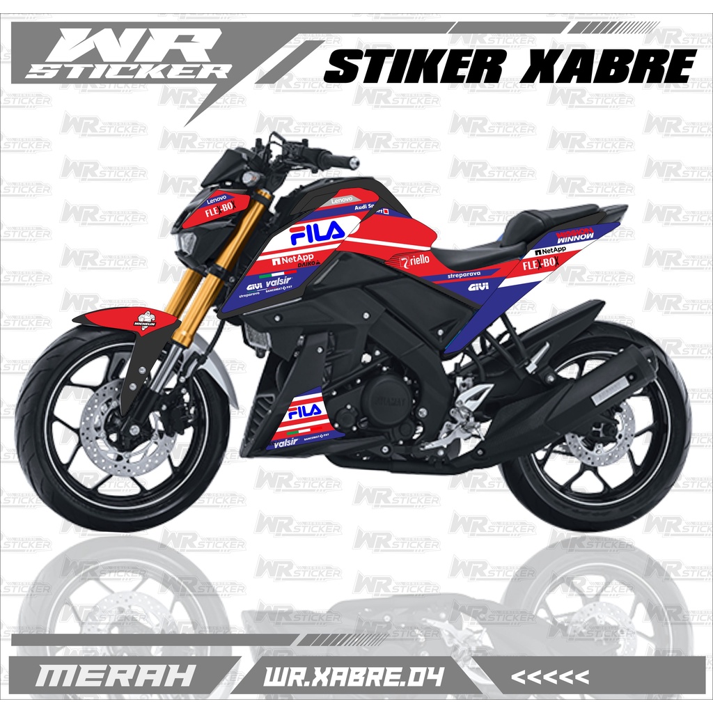 Jual Stiker Xabre - Sticker Striping Motor Yamaha Xabre List Variasi ...