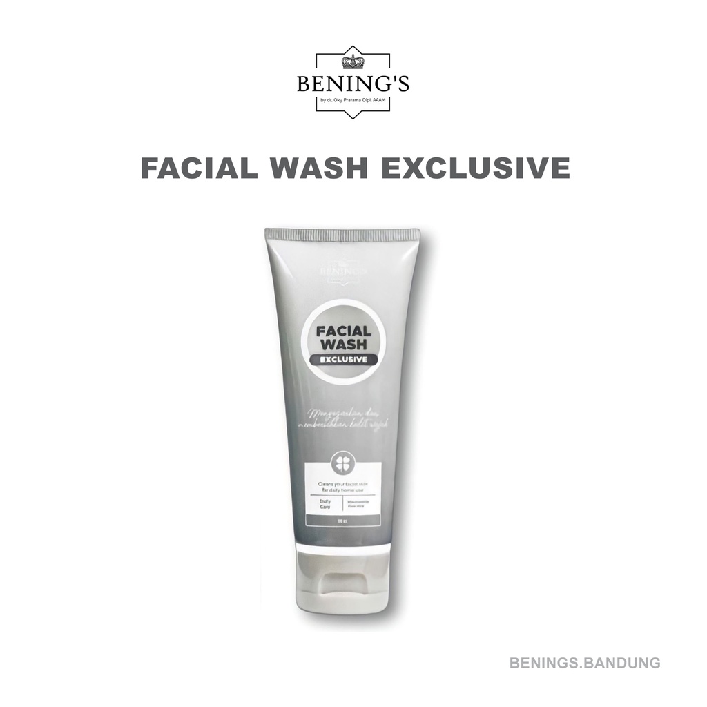 Jual EXCLUSIVE FACIAL WASH BENINGS | Shopee Indonesia