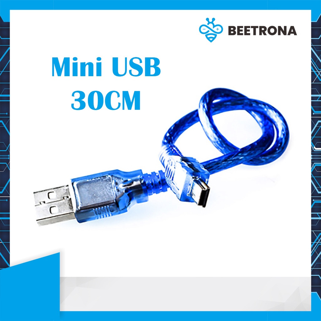 Jual Kabel Mini USB 30cm cocok Arduino Nano | Shopee Indonesia