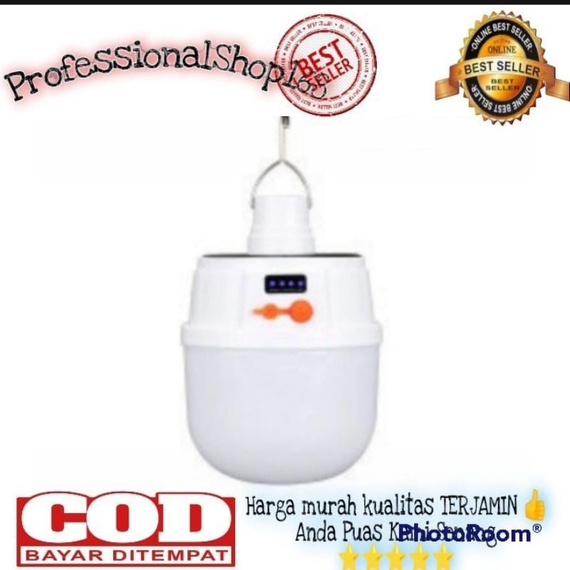 Jual PS - Bohlam LED lampu solar bulat / lampu bohlam solar fanel surya ...