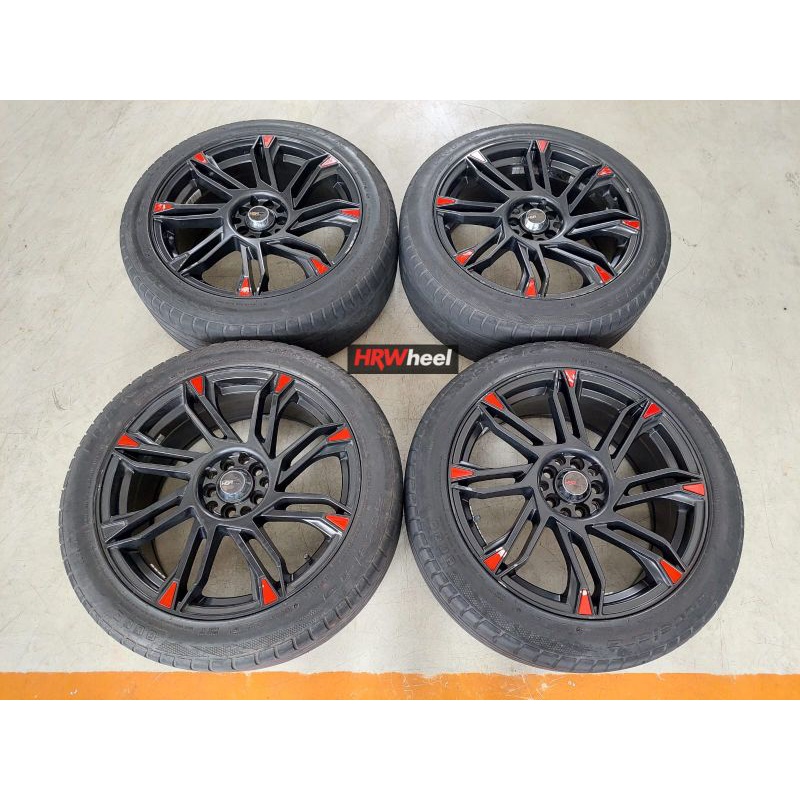 Jual Velg Mobil Bekas HSR Type Sirius Ring 18 Ban Bonus 225 50 R18 ...