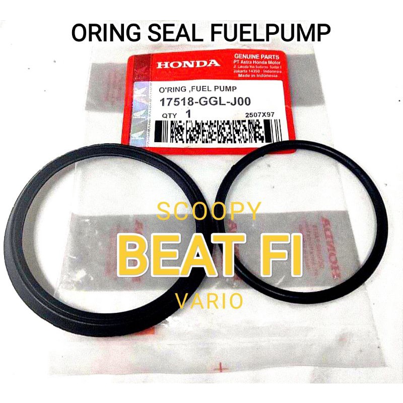 Jual Sil Seal O ring Fuel Pomp/ Tangki Fuel Pump Fulpam FI BEAT SCOOPY ...