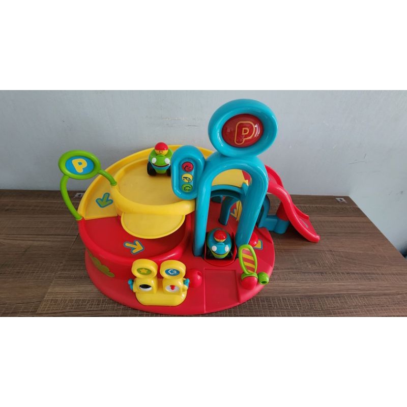 Jual ELC whizz world lights and sounds garage dijual murah | Shopee ...