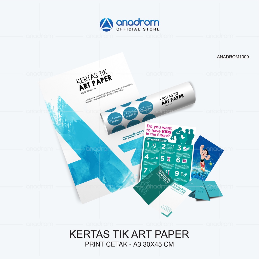 Jual Print A3 Art Carton TIK | A3 | Anadrom 1009 | Shopee Indonesia