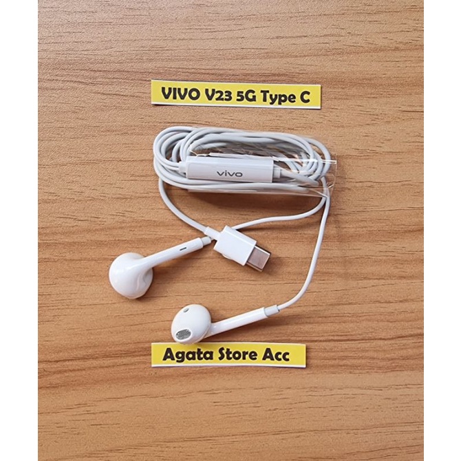 Jual Headset Earphone Vivo V30 V29 V27 V27e / V25 Pro 5G V23 V23e / T1 ...