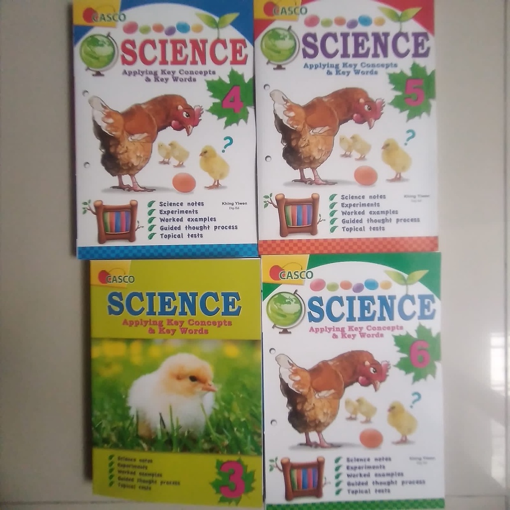 Jual Buku Science Applying Key Concepts & Key Words Primary 3 - 6 ...