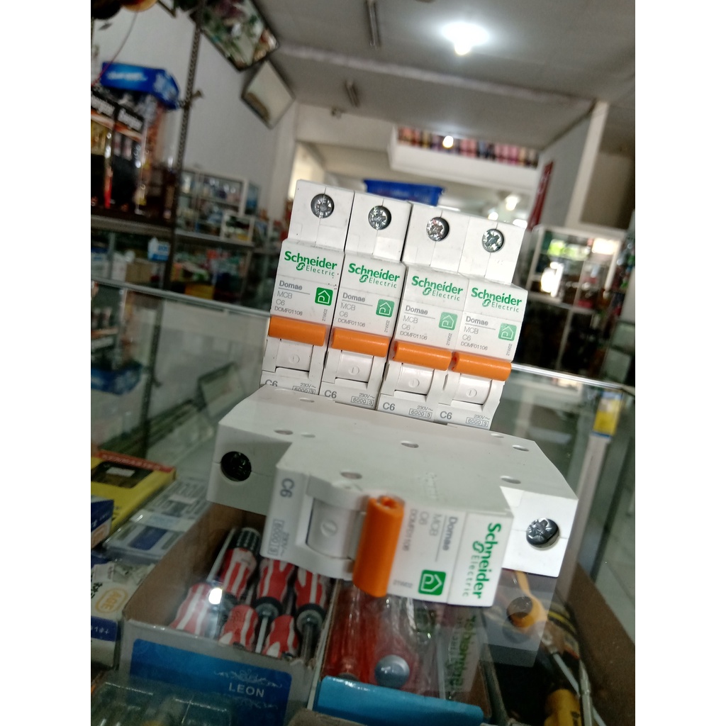 Jual MCB SCHNEIDER C4 C6 || MCB LISTRIK PLN || MCB SNI || MCB AMAN ...