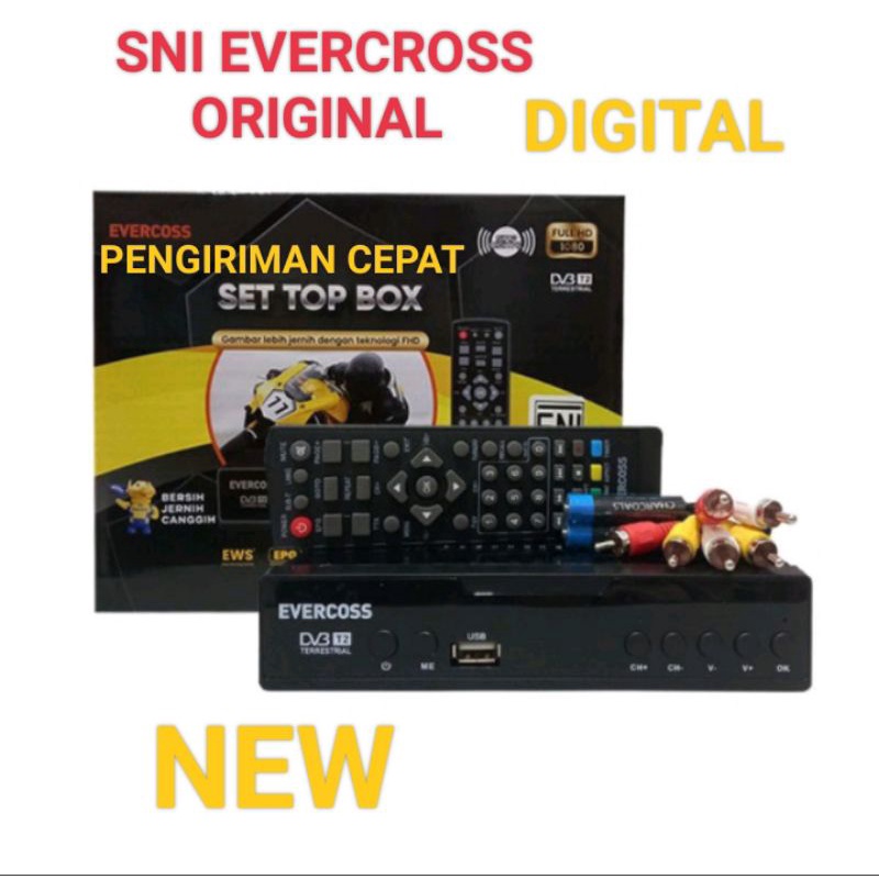 Jual Set top box EVERCOSS Set Top Box Luby set top box tv digital ...