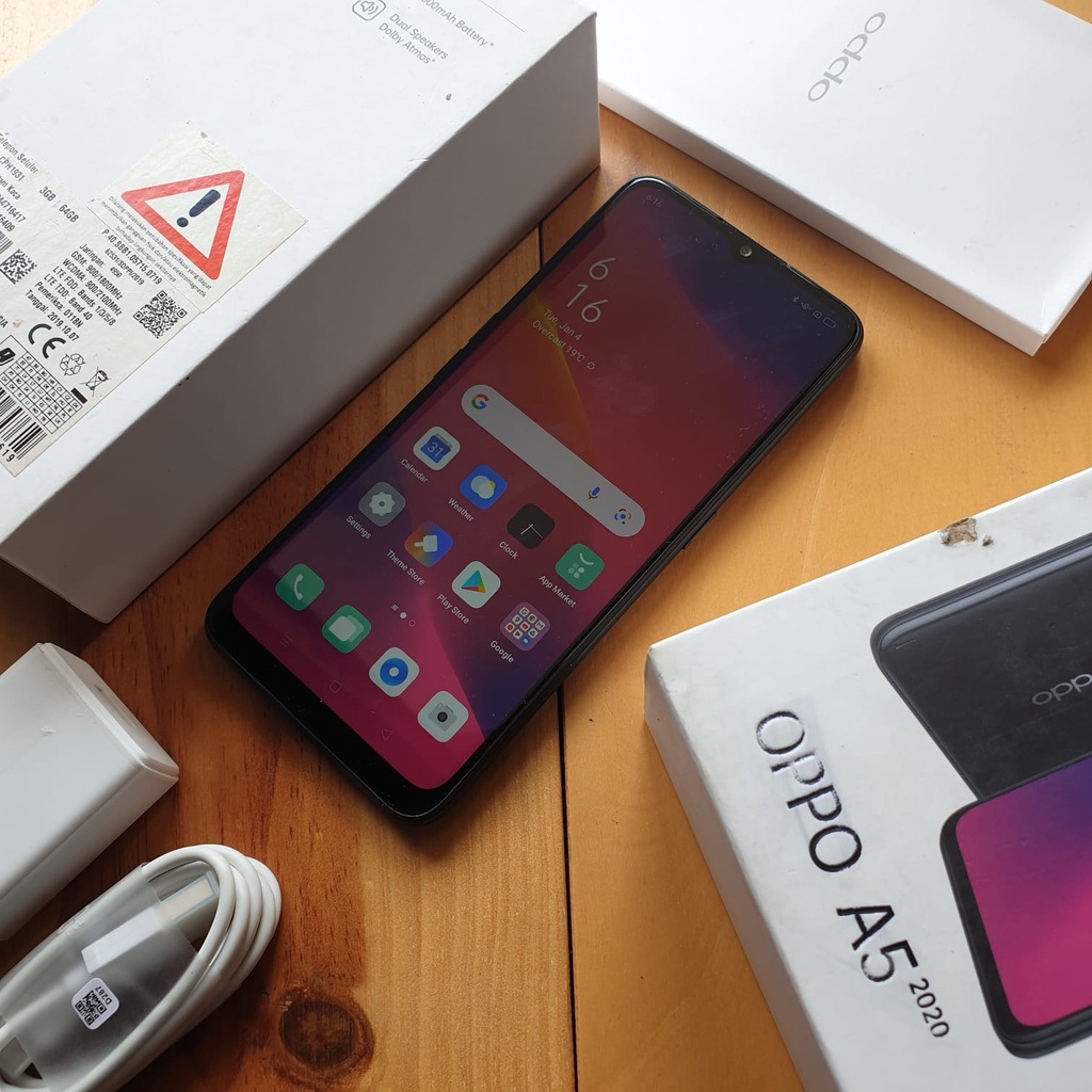 Jual OPPO A5 2020 SECOND 3/64GB 4/128G HANDPHONE SECOND HP SEKEN HP BEKAS HP MURAH | Shopee ...