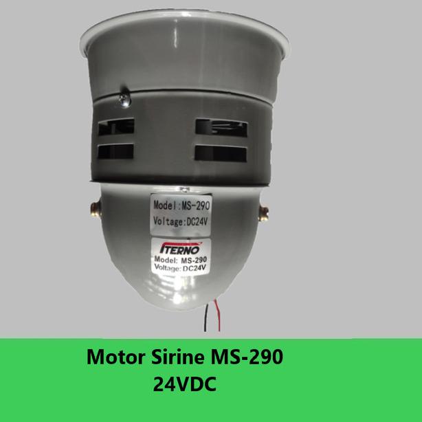 Jual Motor Sirine Sirene MS-290 MS290 220VAC 12VDC 24VDC Iterno - 24VDC ...