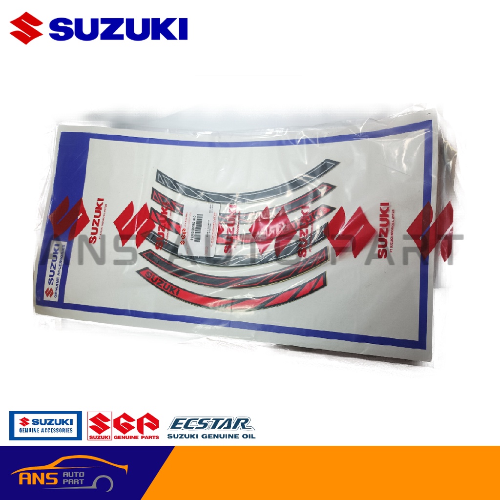 Jual RIM DECAL SUZUKI NEX II / STICKER VELG SUZUKI NEX II | Shopee ...