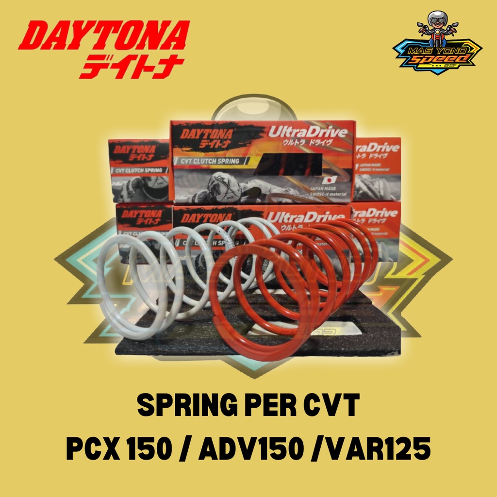 Jual Daytona Per CVT Clutch Spring CVT 1000rpm +10% 1500rpm +20% PCX ...