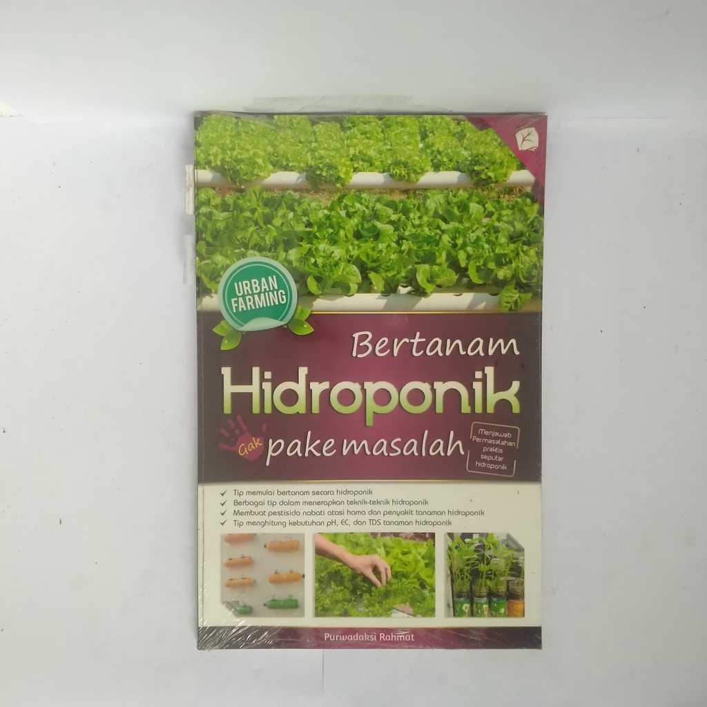 Jual BERTANAM HIDROPONIK GAK PAKE MASALAH URBAN FARMING PURWADAKSI RAHMAT BUKU PERTANIAN BUKU ...