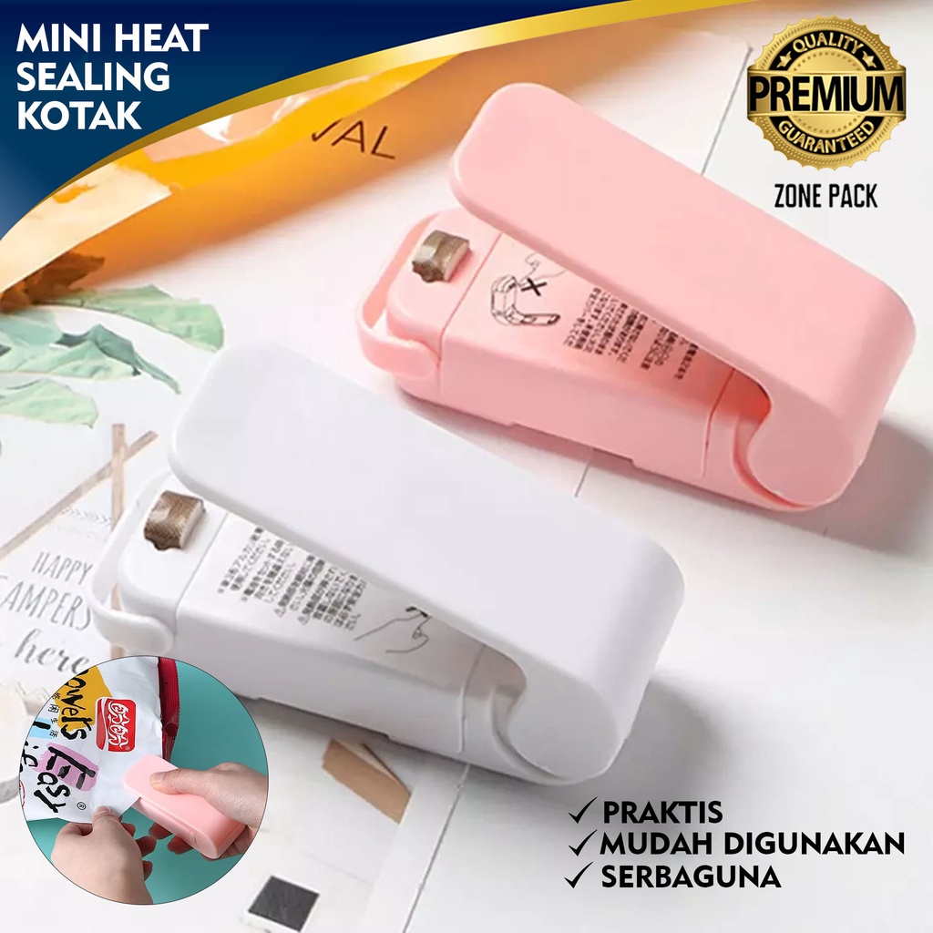 Jual Mini Heat Sealing Kotak Pink| Mini Hand Sealer | Press Kemasan ...