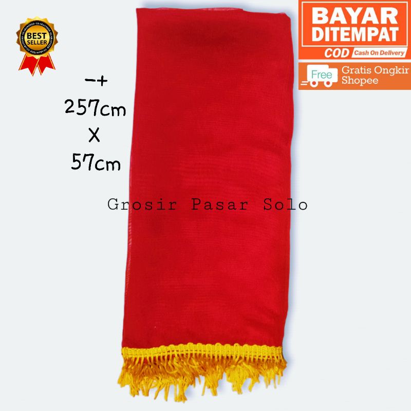 Jual Sampur Tari Dewasa / Sampur Gandrung Besar / Sampur Gandrung ...