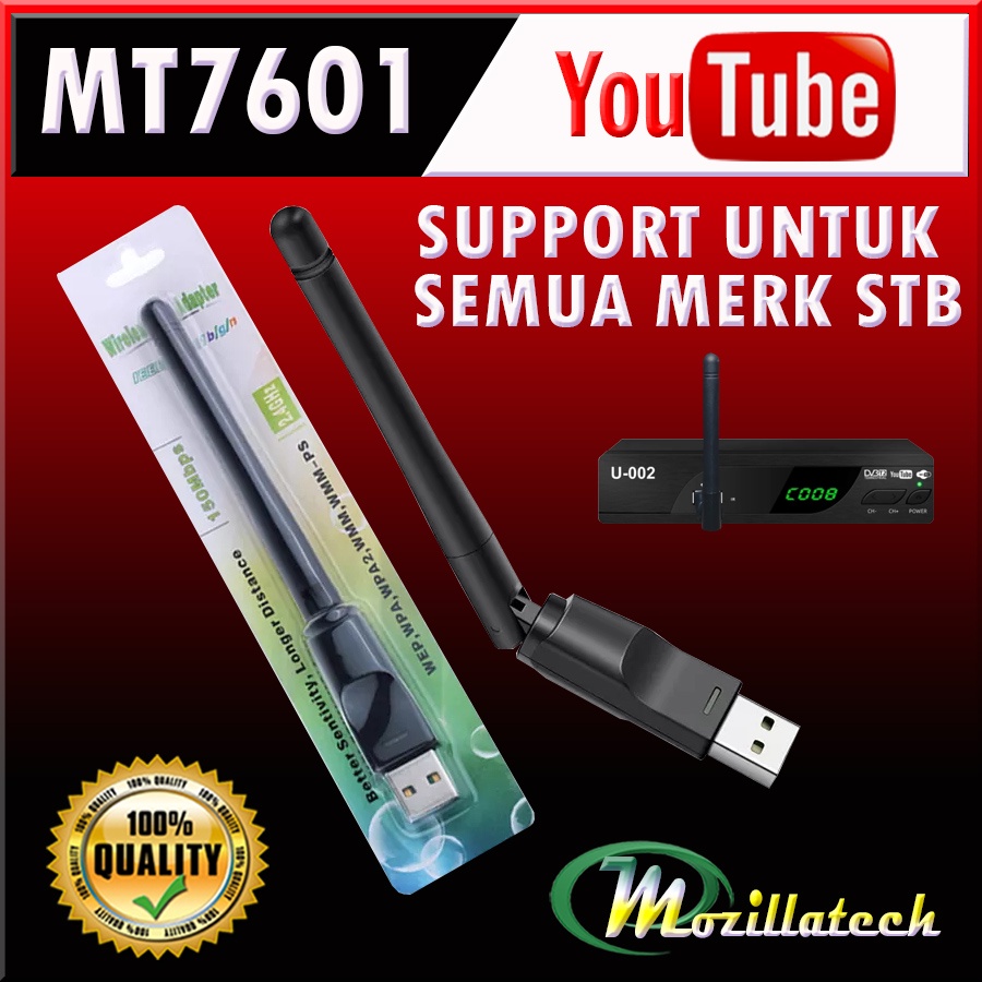 Jual USB WIFI DONGLE MT7601 stb set top bok set top box | Shopee Indonesia