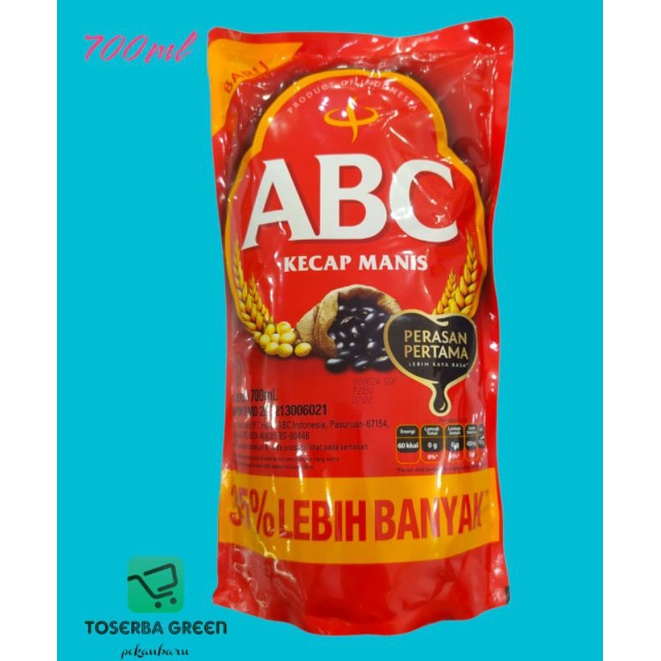 Jual Abc Kecap Manis Pouch 700ml | Shopee Indonesia