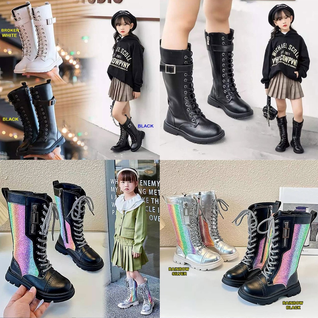 Jual Sepatu Boot Anak Perempuan Fashionable | Shopee Indonesia
