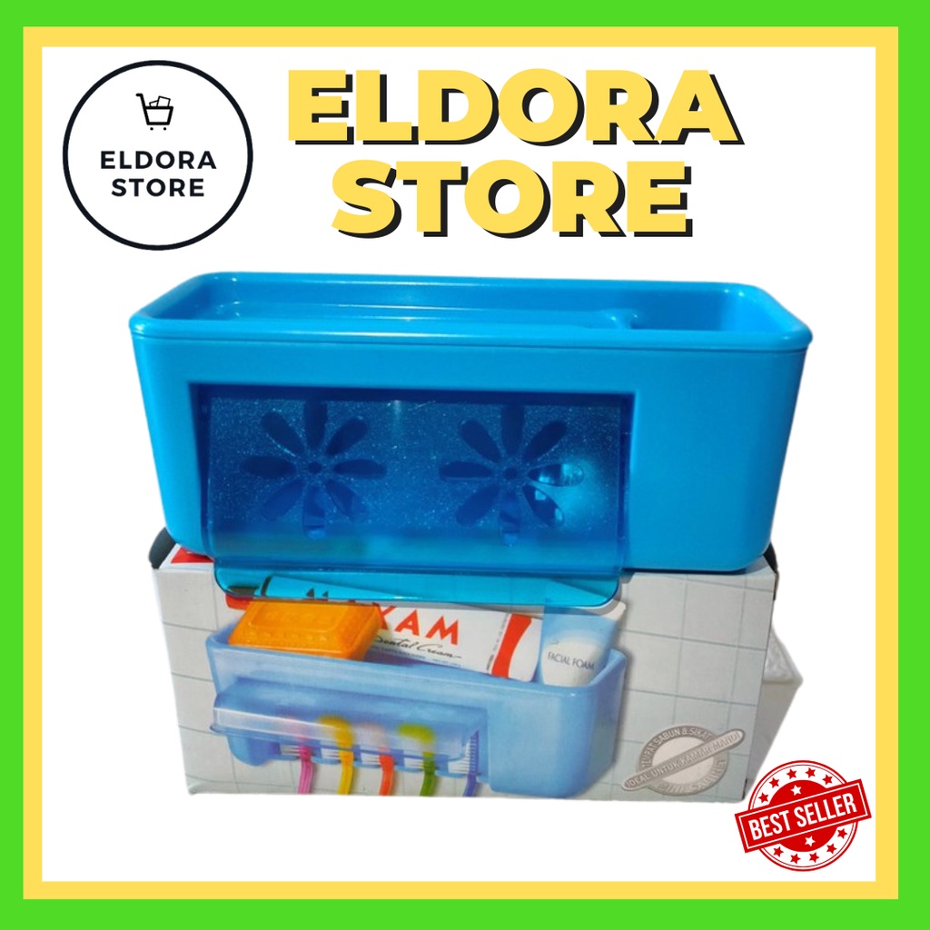 Jual TEMPAT SABUN DAN SIKAT MINI CABINET MASPION PLASTIC | RAK SABUN ...