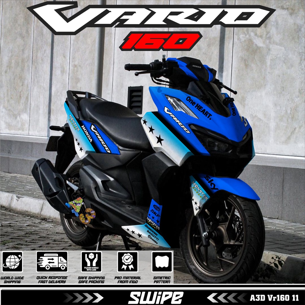 Jual Decal Sticker Vario 160 Fullbody New Decal Vario 160 FULLBODY 2022 ...