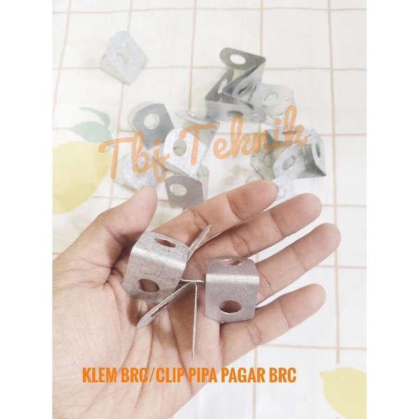 Jual klem BRC / klem pipa pagar BRC | Shopee Indonesia