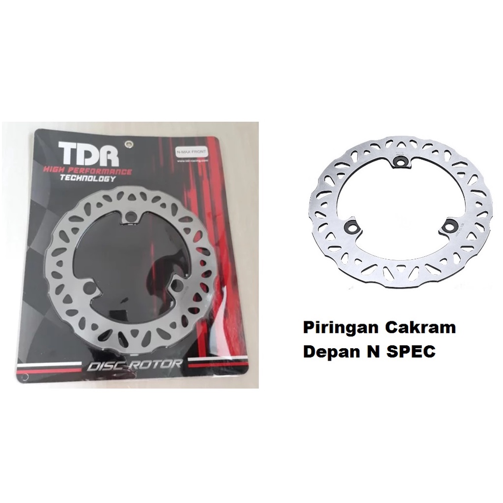 Jual PIRINGAN CAKRAM DEPAN YAMAHA NMAX N SPEC FRONT 230MM ORI TDR RACING | Shopee Indonesia