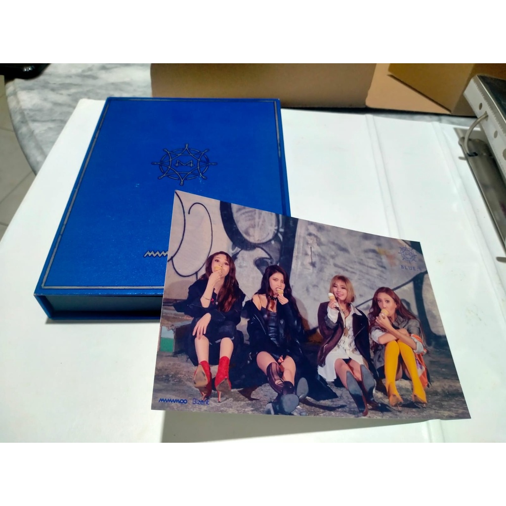 Jual MAMAMOO BLUE;S ALBUM SET UNSEALED - READY, BLUES ALBUM SOLAR ...