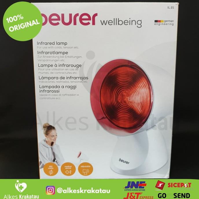 Jual Lampu Infrared Beurer IL21 / Infra red Lamp IL 21 / Terapi Infra ...
