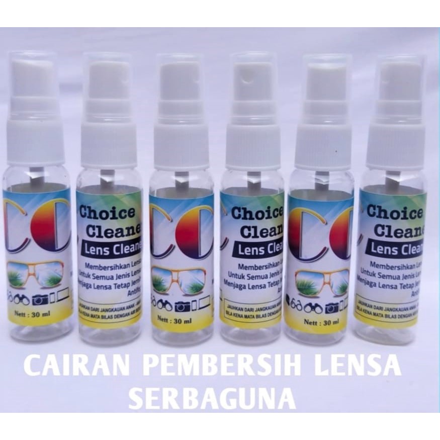Jual Cairan Pembersih 1 Botol Kacamata (Lens cleaner protect) -Lensa ...