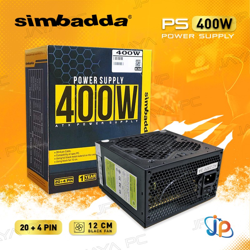 Jual Simbadda 400W PSU/ Power Supply 400 WATT | Shopee Indonesia