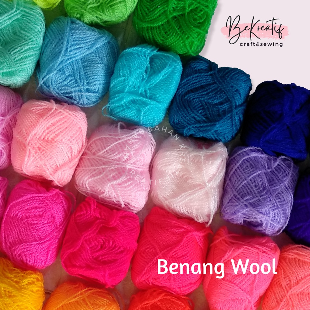 Jual Benang Wool Kristik | Shopee Indonesia