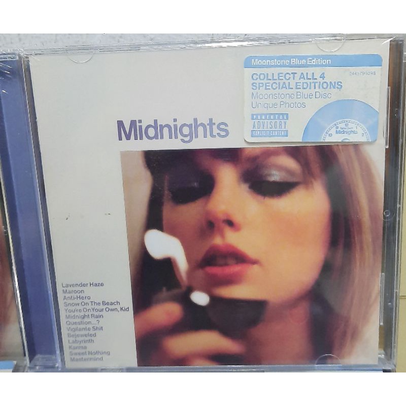 Jual CD TAYLOR SWIFT MIDNIGHTS ORIGINAL | Shopee Indonesia